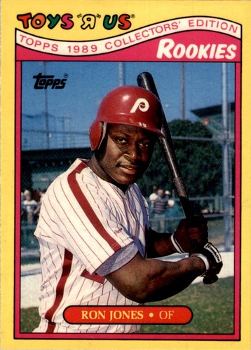 1989 Topps Toys'R'Us Rookies Ron Jones Baseball Cards #16 | eBay