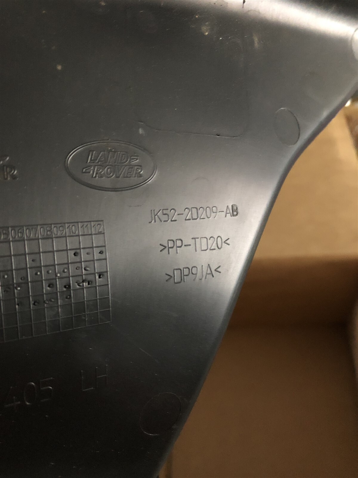 RANGE ROVER VOGUE BRAKE CALIPER COOLING DUCT LEFT SIDE !!!GENUINE ...