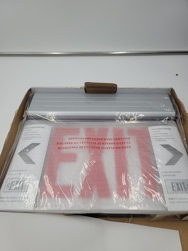 Lithonia Lighting LED Emergency Exit Sign EDG 1 R EL M6 - Red Letters ...