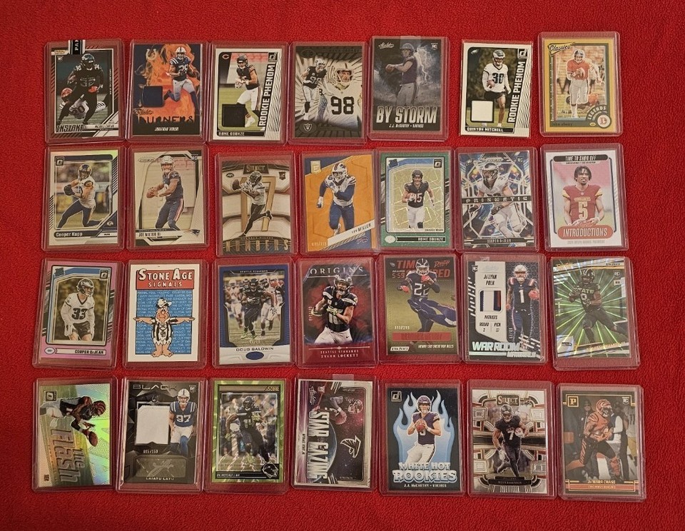 Insane Sports Card Lot Most Cards 2022-2025! Flawless and NT cards NFL ...