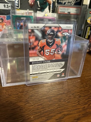 2018 Panini Prizm - Rookie Autographs Red Wave Prizm #RA-BC Bradley ...