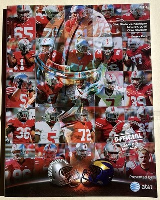 Ohio State Vs Xichigan 2010 Game Day Program | eBay