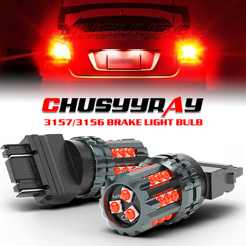3157 Red LED Brake Stop Signal Tail Light Bulbs For Nissan Pathfinder ...