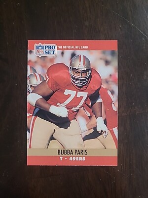 1990 Pro Set Bubba Paris #641 San Francisco 49ers | eBay