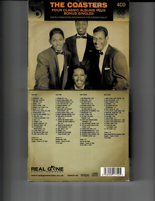 COASTERS - FOUR CLASSIC ALBUMS + BONUS SINGLES (4CD) NEW **67 TRACKS ...