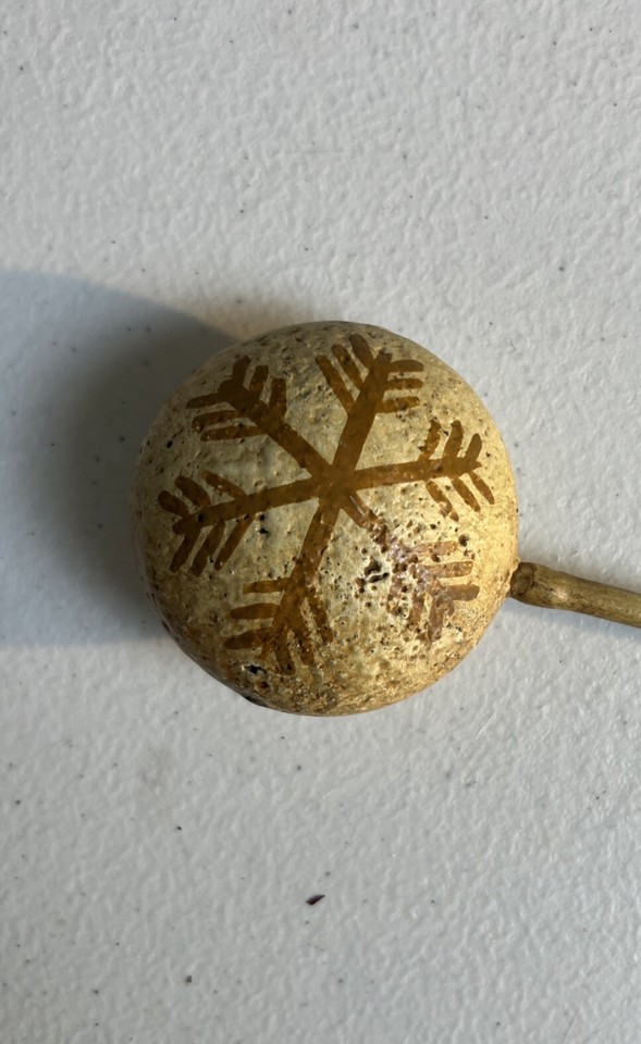 Santa Skate Christmas Skating Pendulum Balance Sky Hook Metal Toy VTG ...