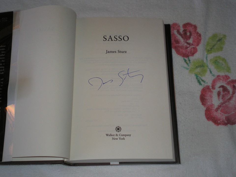 Sasso by James Sturz *Signed* -JA- 9780802733726 | eBay