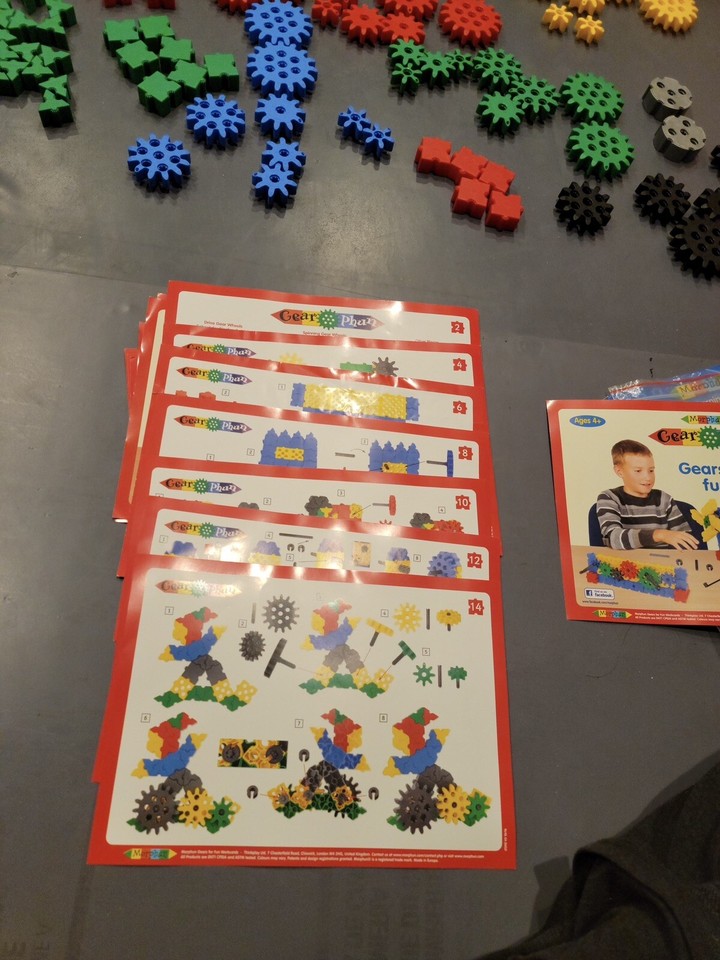 ThinkPlay Morphun Gear Phun Building Construction Models Starter Set | eBay