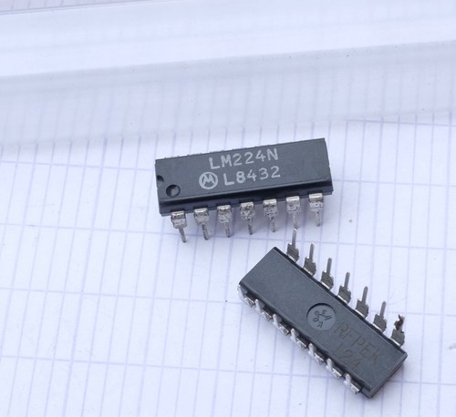 2x Motorola LM224N DIP-14 circuit intégré. Lot de 2 | eBay