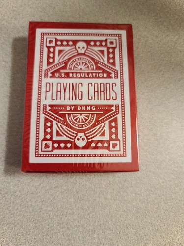 DKNG (Red Wheel) Playing Cards by Art of Play | eBay