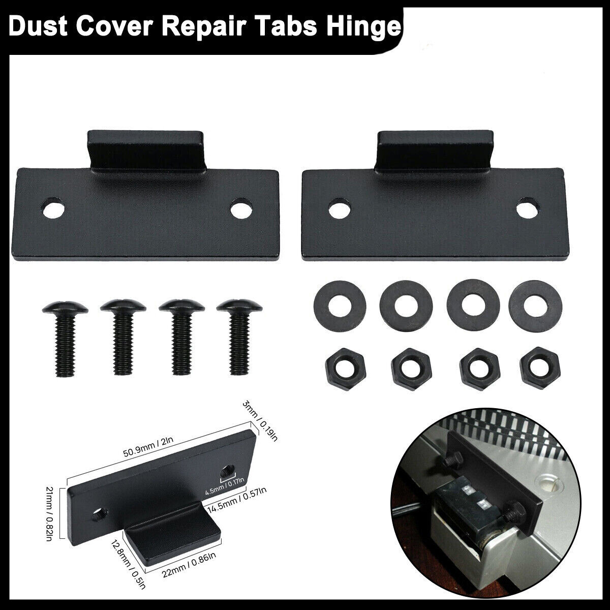 For Technics SL-D2 3200 B2 D3 Others Turntable Dust Cover Repair Tab ...