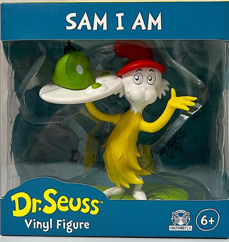 Dr. Seuss Sam I Am Vinyl 4" Figure Culturefly Ages 6+ Brand New in Box ...