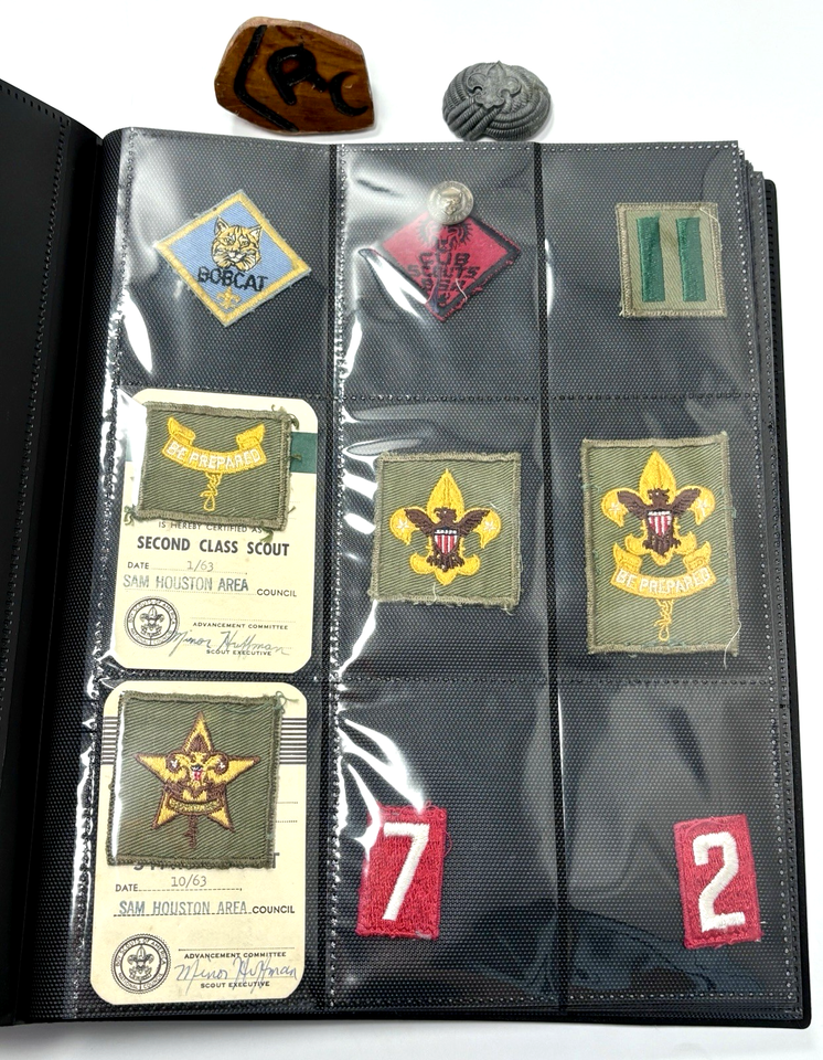 1960s Boy Scouts Merit Badge Album Complete 1 Scout Collection, Houston ...