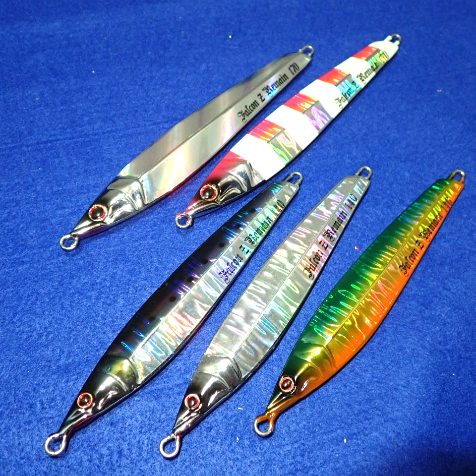 JDM Lure Bluing hearts Handmade Metal Jig FALCON Z REMAIN Jigging Made ...