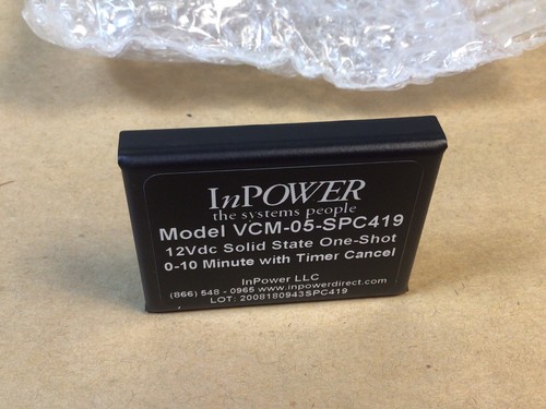 InPower VCM-05-SPC419 Solid State Relay With Built In One-Shot 0-10 Min. Timer | eBay