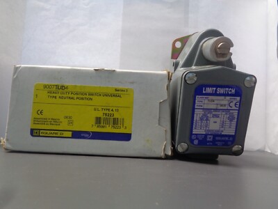 New Square D 9007TUD4 Heavy Duty Limit Switch Series D NIB | eBay