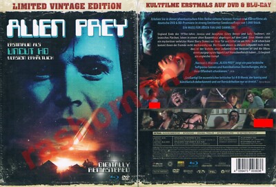 Blu-ray+DVD ALIEN PREY 1977 Barry Stokes Glory Annen Limited Ed MB ...