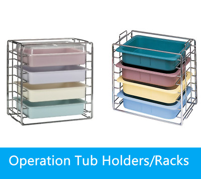 Dental Medical Operation Tub Rack, Tub Holder, Procedure Tub Racks ...