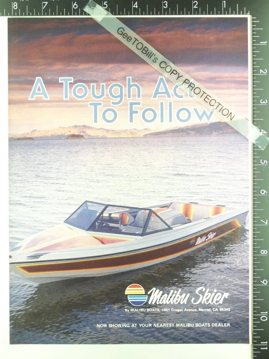 1985 Malibu Boat