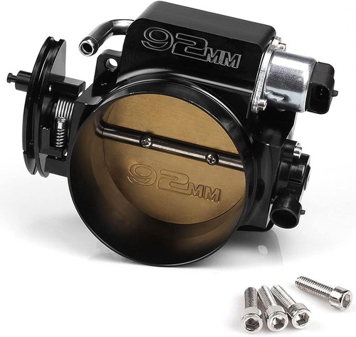 92mm Throttle body + TPS IAC Throttle Position Sensor For LSX LS LS1 ...