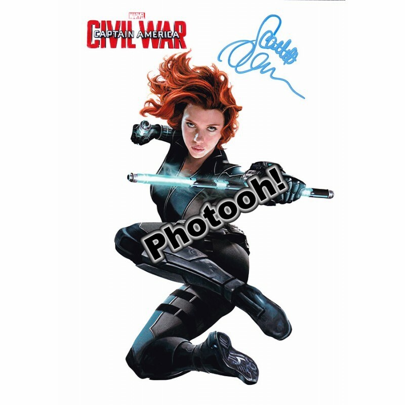 Scarlett Johansson Winter Soldier Poster CAPTAIN AMERICA: THE WINTER