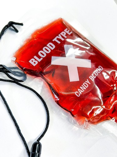 halloween candy 'blood' bag goth emo pagan killstar sweets trick or ...