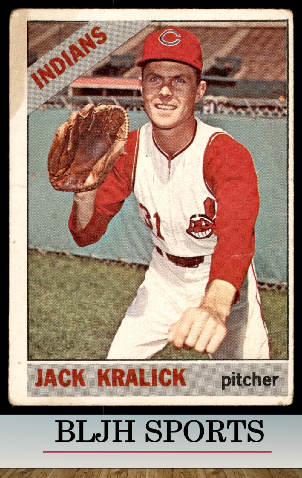 1966 Topps #129 Jack Kralick Cleveland Indians | eBay