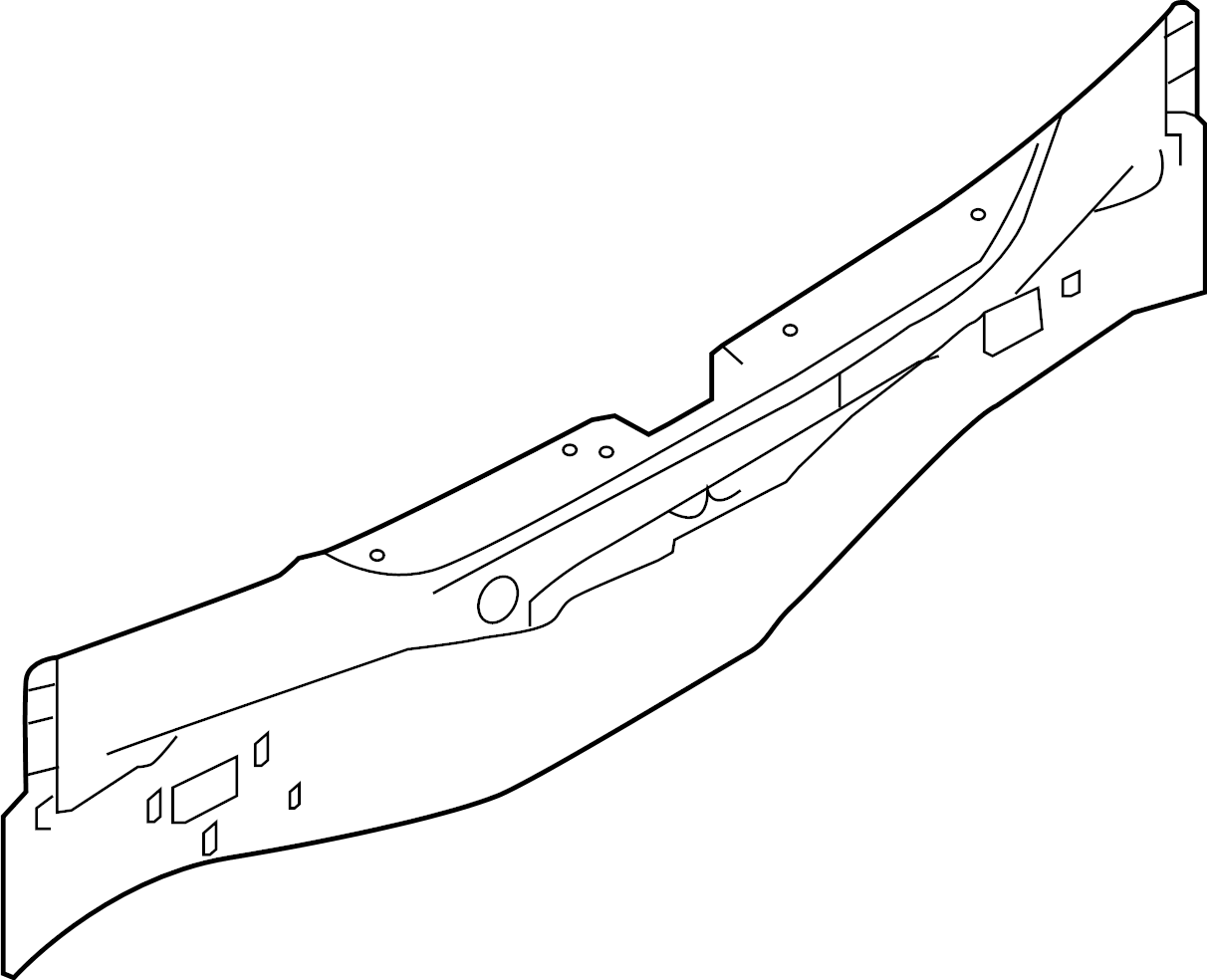 791106CA0A Genuine Nissan Panel RR Upper 79110-6ca0a for sale online | eBay