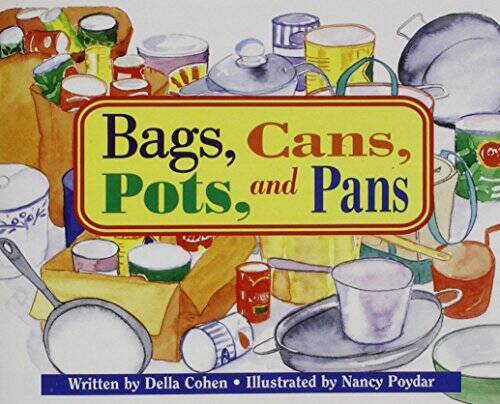 READY READERS, STAGE 1, BOOK 24, BAGS, CANS, POTS, AND PANS, SINGLE C ...