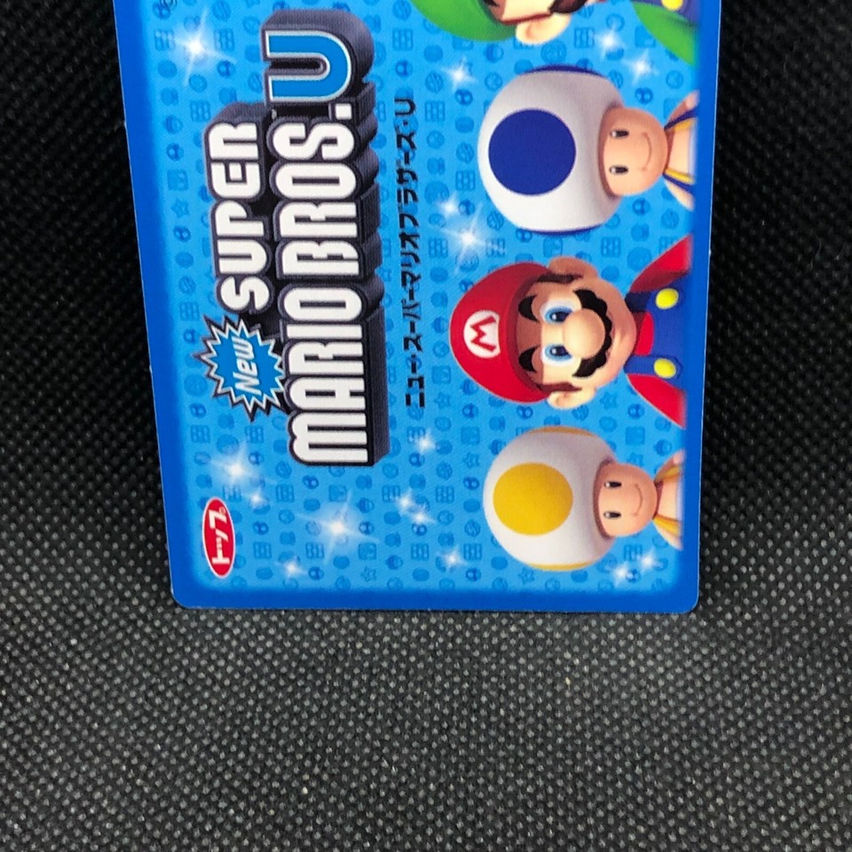 Super Star Mario super Mario Bros U CARD 2012 Nintendo TOP Japanese | eBay