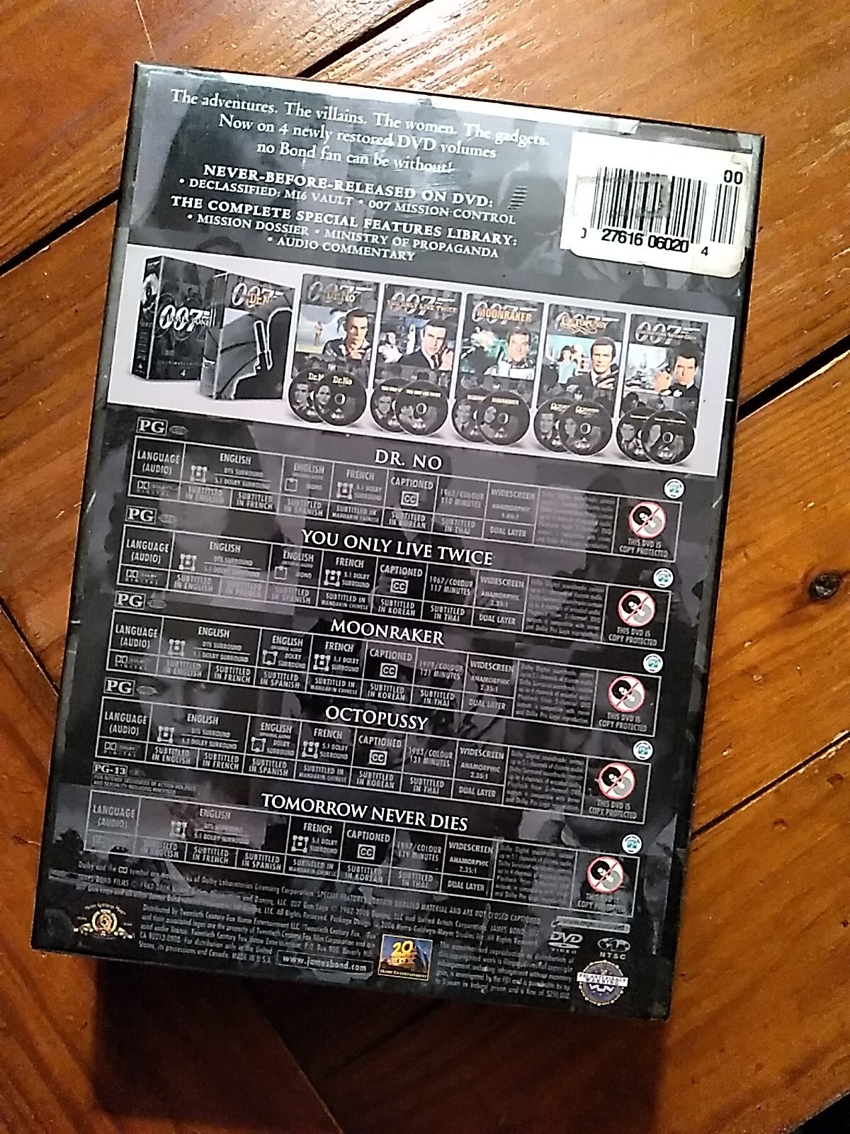 James Bond Ultimate Edition - Vol. 4 (DVD, 2006, 10-Disc Set) for sale ...