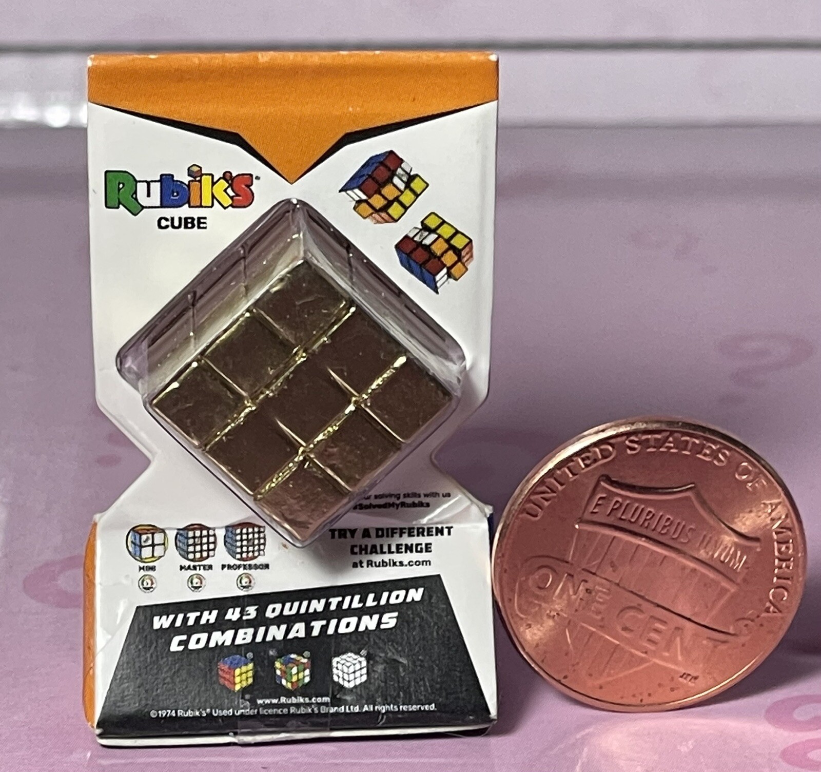 Zuru 5 Surprise Toy Mini Brands | GOLD Rubik's CUBE Miniature | eBay