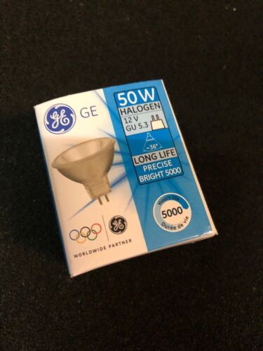 General Electric Halogen 50W 12V GU 5.3 36° | eBay
