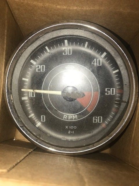 Jaeger Tachometer Gauge for Triumph TR4 & TR4A RN1417/00 | eBay