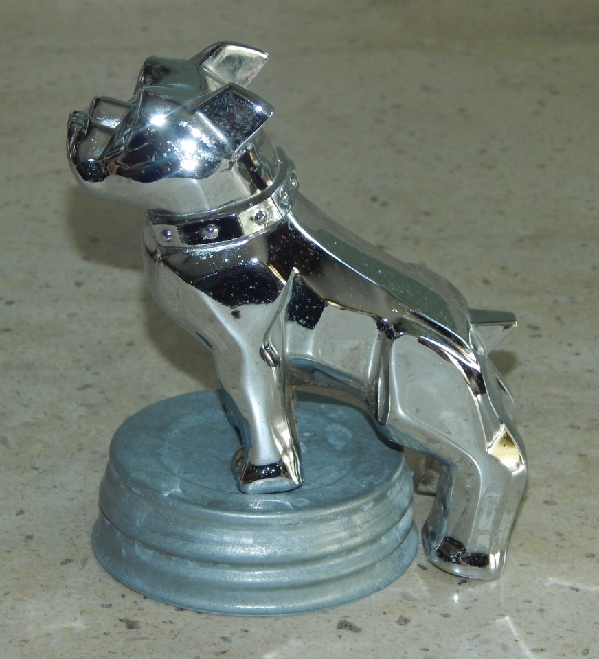 Vintage MACK Bulldog Chrome Hood Ornament Semi Truck Logo Emblem ...