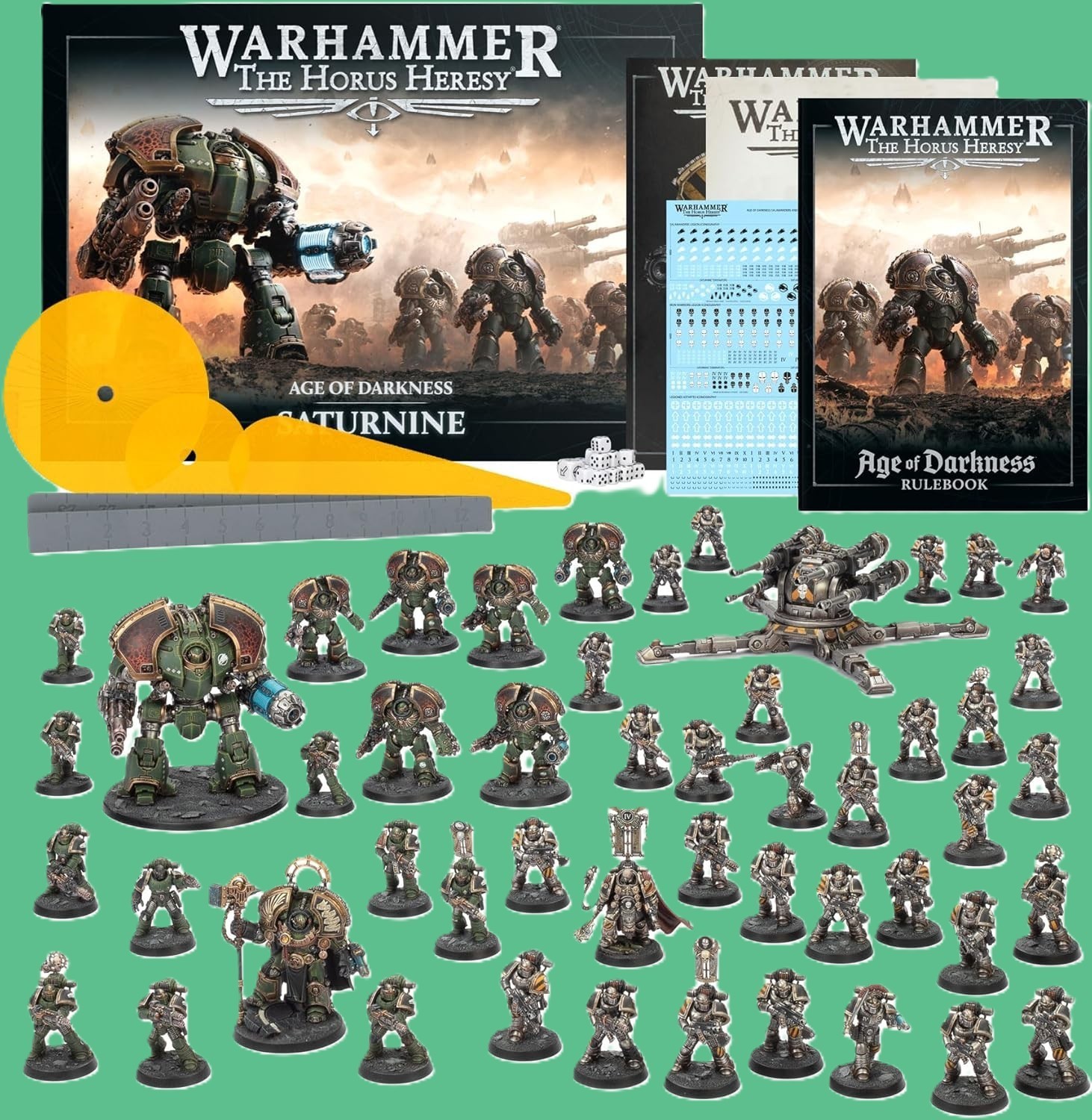 Horus Heresy Age of Darkness: Saturnine Box Set Warhammer | eBay