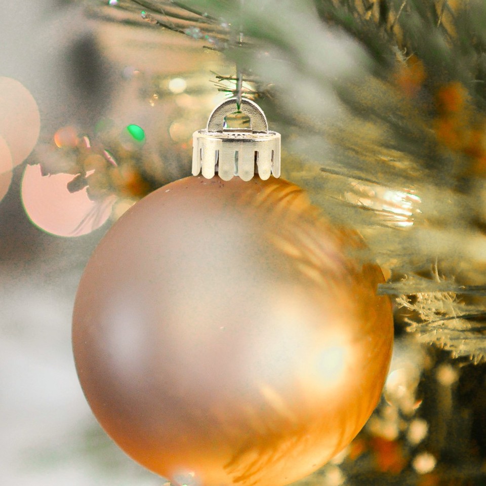 12pcs Christmas Ball Replacement Caps Replaceable Christmas Hanging ...