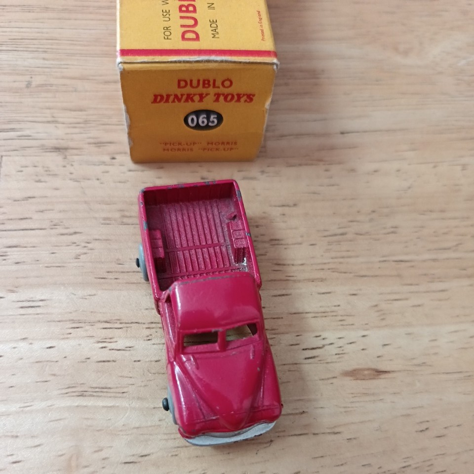 VINTAGE DUBLO DINKY TOYS 065 MORRIS PICK UP IN ORIGINAL BOX ISSUED 1957 ...