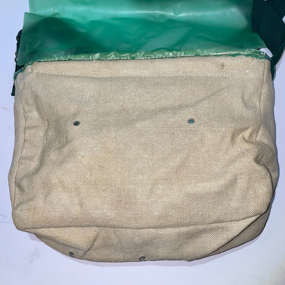 Cortland ArctiCreel Flax Canvas Fishing Bag Vintage Soak Cooler | eBay
