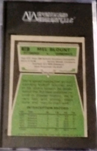 1975 Topps Football - #12 Mel Blount (RC) Rookie - Pittsburgh Steelers ...