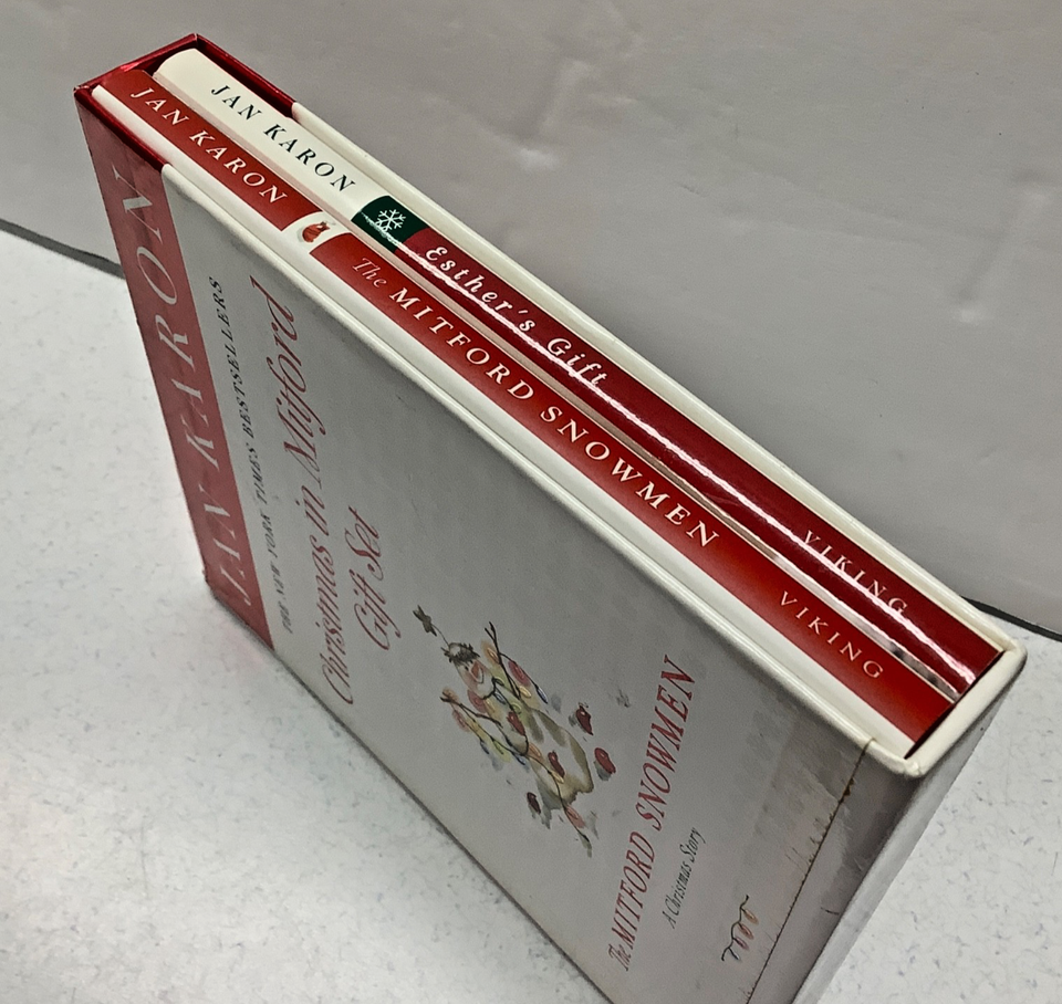 Esther's Gift & The Mitford Snowmen Jan Karon Christmas Stories HC DJ ...