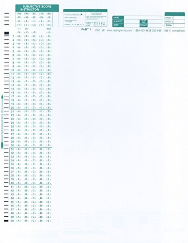 TEST-886E Compatible Forms TEST-886E Compatible Testing Forms - 100 ...