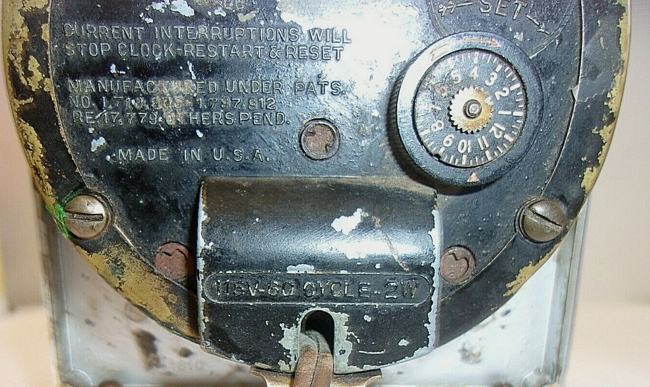 Antique HAMMOND Synchronous Clock dated 1910 in working condition! | eBay