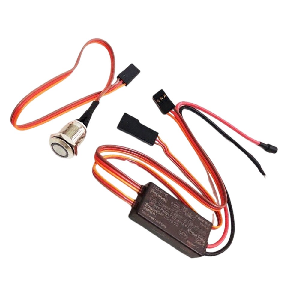 Airplane Glow-Nitro 2 &4 -Stroke Engine on Board Glow Plug Driver RC ...