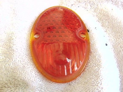 1933-36 Vintage Glass KD Kylite #265 Tail light Glass Red Lens | eBay