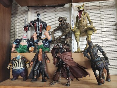 9 piece spawn lot including three clowns, extra large spawn, and more ...