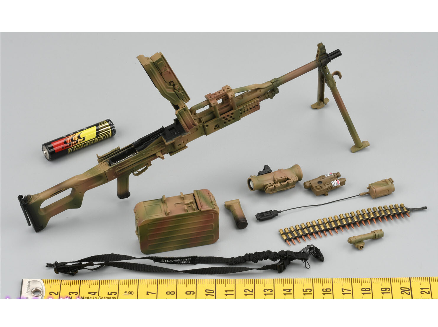 DAMTOYS DAM 78092 1/6 RUSSIAN SPETSNAZ FSB ALPHA GROUP Gunner PKP Set ...