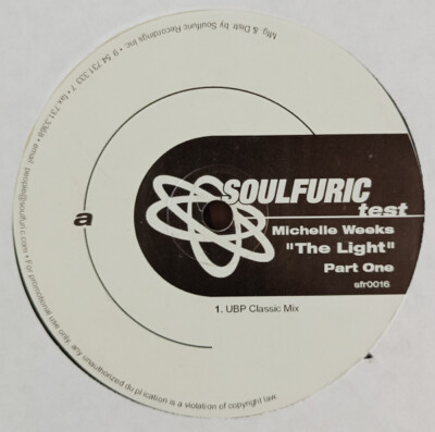Michelle Weeks The Light Part 1 12" TP Vinyl Schallplatte 230092 | eBay.de