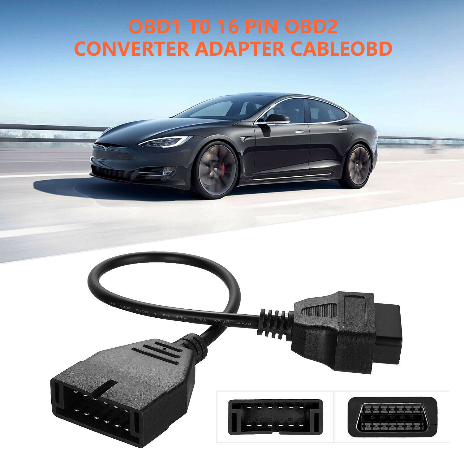 12 Pin OBD1 To OBD2 Adapter Code Reader Scanner Check Engine Repair 12-pin-obd1-to-obd2-adapter-code-reader-scanner-check-engine-repair