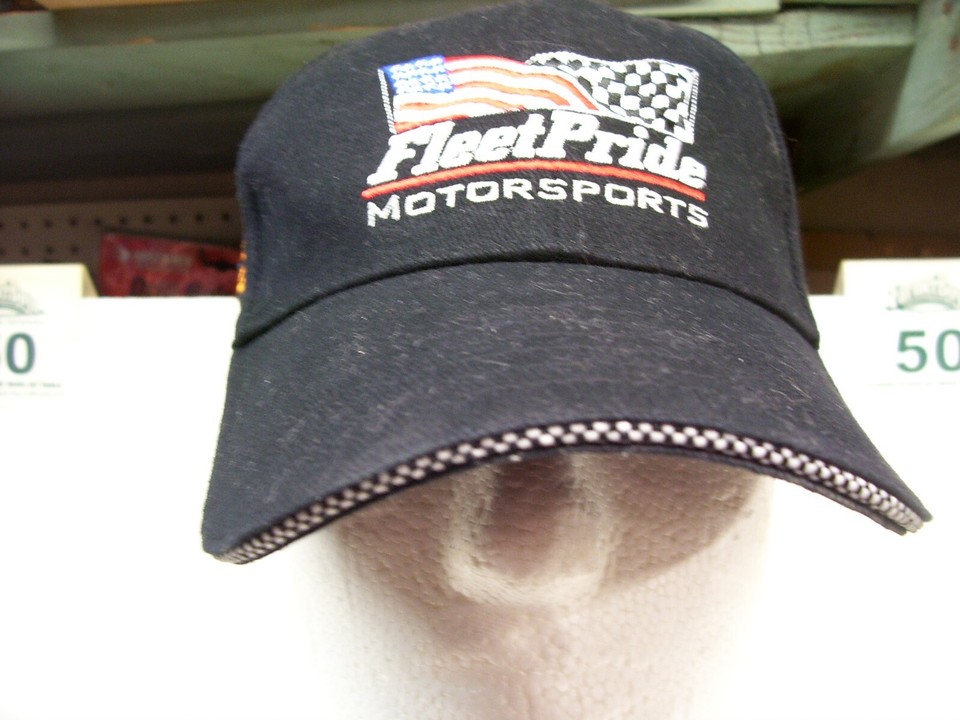 #1 JOHNNY SAUTER FLEETPRIDE/ YELLOW FREIGHT NASCAR STYLE PIT CAP/HAT ...